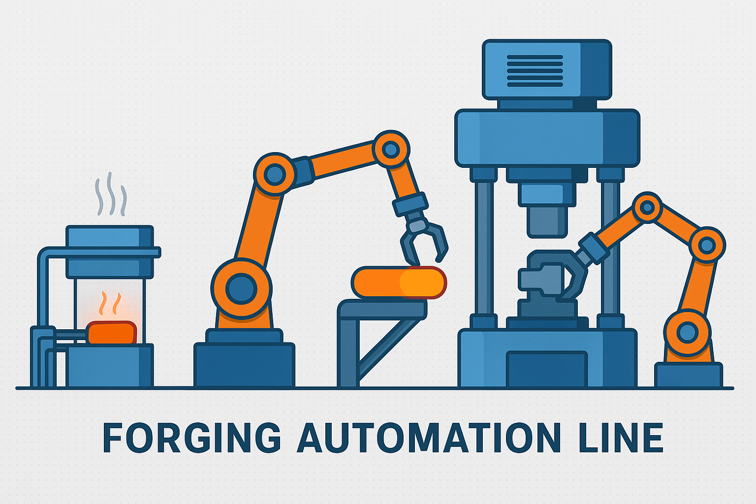 Automation in Forging – How Robots Reduce Cycle Time