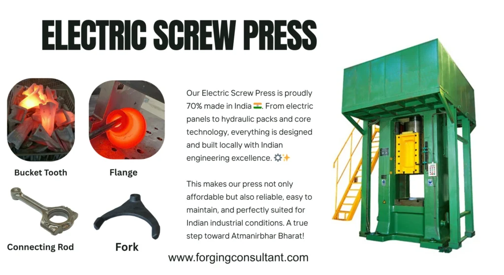 Electric Screw Press for Forging Industry